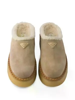Prada Suede Slippers