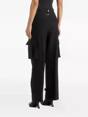 Manière De Voir Danielle Tailored Pleated Cargo Trousers