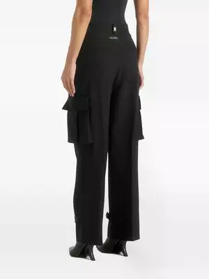 Manière De Voir Danielle Tailored Pleated Cargo Trousers