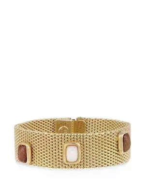 Gas Bijoux Totem Mesh-chain Bracelet - Gold