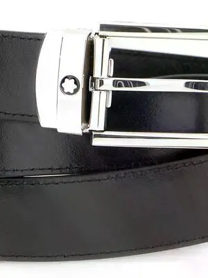 Montblanc Reversible Textured Calf Leather Belt