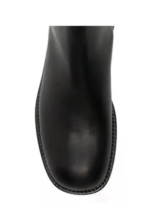 ANGELICA MONTINI Lace-up Leather Boots