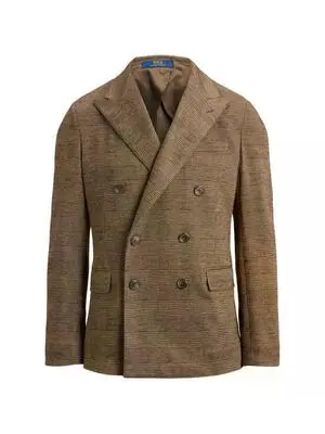 Polo Ralph Lauren Polo Soft Double-breasted Check Jacket