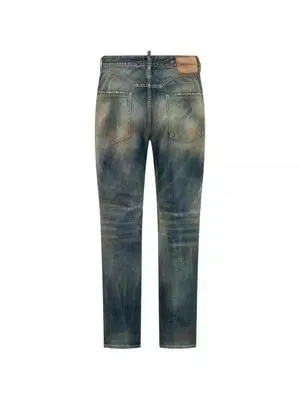 Dsquared2 Teddy Distressed-finish Jeans