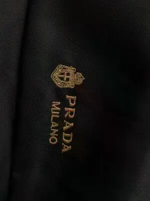 Prada Reversible Re-nylon And Camel-hair Bucket Hat