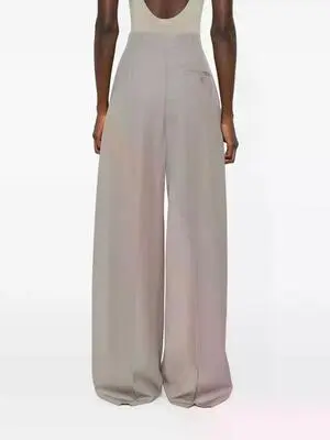 MUGLER Pleated Wide-leg Trousers