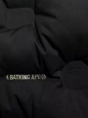 A BATHING APE Debossed Monogram 700 Down Jacket