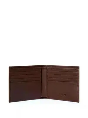 Polo Ralph Lauren Polo Bear Leather Billfold Wallet