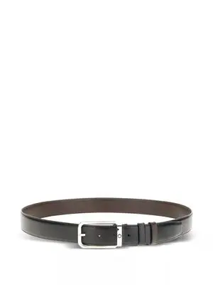 Montblanc Reversible Calf Leather Belt - Black