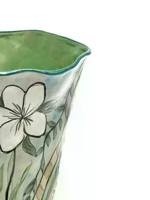 SERAX X Nadine Dewart Terres De Rêves Handpainted Vase