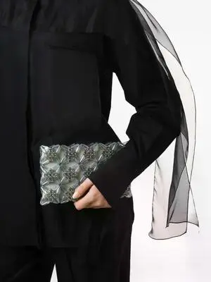 0711 TBILISI Rhea Bead-embellished Clutch Bag