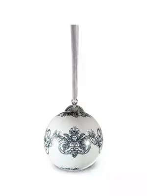 Versace X Rosenthal La Coupe Des Dieux Holiday Ornament - White