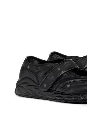 Mcm Visetos Touch-strap Sneakers