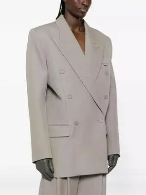 MUGLER Double-breasted Peak-lapels Blazer