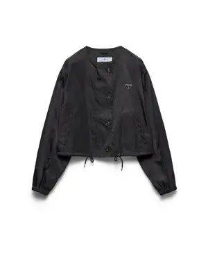 Prada Re-nylon Blouson Jacket - Black