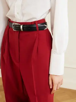 RÓHE Daria Virgin Wool Tapered Pants
