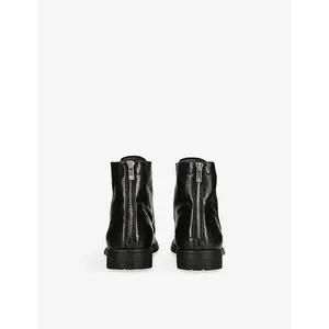 Officine Creative Hive Leather Ankle Boots - Black