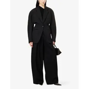 MUGLER Hourglass Tailored Wool Jacket