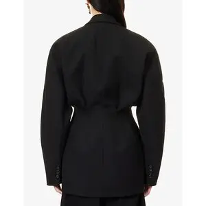 MUGLER Hourglass Tailored Wool Jacket