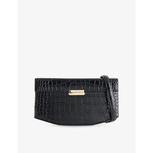 TOTEME Clip Mini Lizard-effect Leather Cross-body Bag