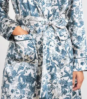 Harrods Silk Menagerie Night Robe