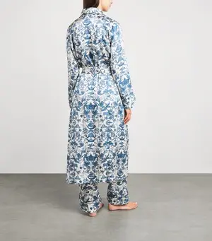 Harrods Silk Menagerie Night Robe