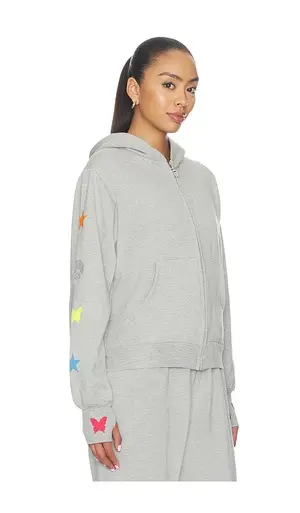 Lauren Moshi Leann Zip Up Hoodie