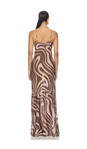 L'Agence Christine Maxi Dress