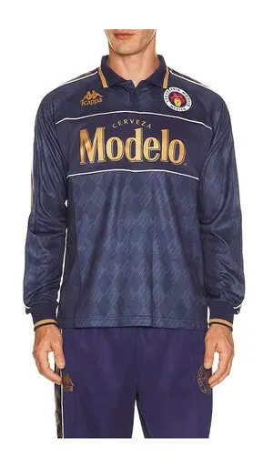 Kappa X Modelo Authentic Fantay Long Sleeve Jersey - Navy