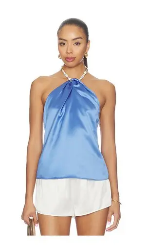Retrofete Milani Top In . Also - Blue