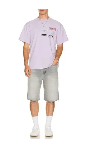 STUDENTS GOLF Golf Theory Short Sleeve T-shirt In . Also - Lavender