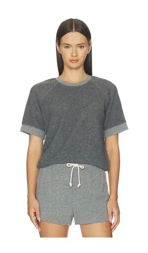 PERFECTWHITETEE Kennedy Core Fleece Short Sleeve T-shirt