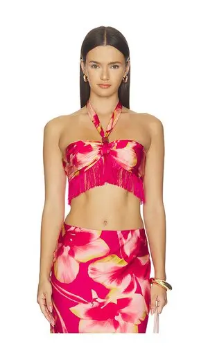 Rococo Sand Fringe Top In . Also - Red