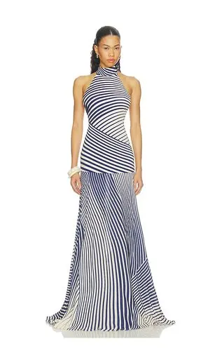 Silvia Tcherassi Leonore Dress In . Also - Blue