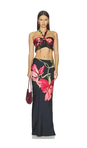 Rococo Sand Fringe Top In . Also - Black