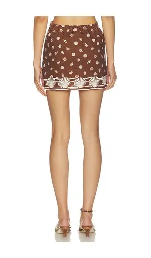 Show Me Your Mumu Casey Printed Mini Skirt