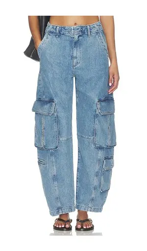AGOLDE Ambika Utility Jean In . Also - Blue