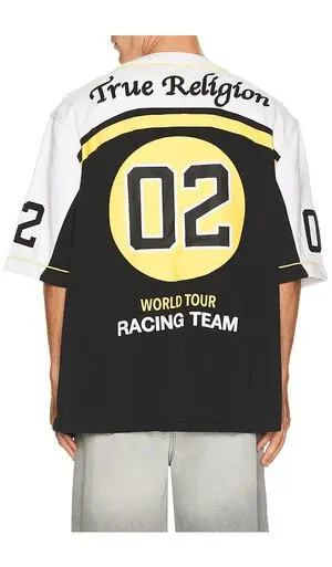 True Religion Shirt Sleeve Baseball Jersey In . Also