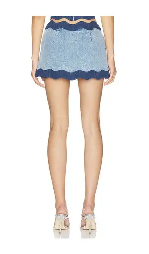 Retrofete Iselda Denim Skirt