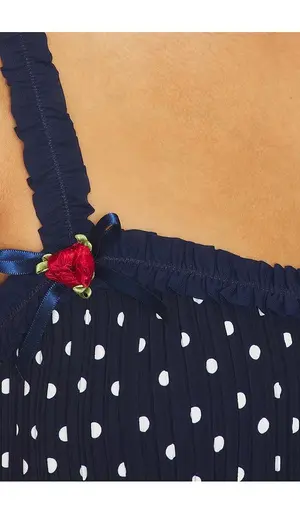 GUIZIO Penelope Plisse Dress