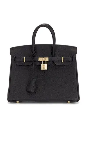 FWRD RENEW Hermes Togo Birkin 25 Handbag - Black