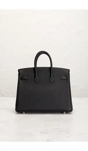 FWRD RENEW Hermes Togo Birkin 25 Handbag - Black