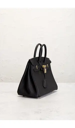 FWRD RENEW Hermes Togo Birkin 25 Handbag - Black