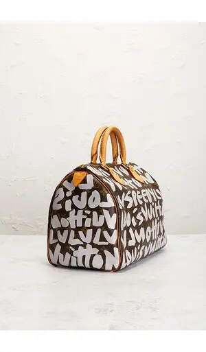 FWRD RENEW Louis Vuitton X Stephen Sprouse Monogram Graffiti Speedy 30 Handbag