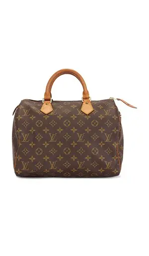FWRD RENEW Louis Vuitton Monogram Speedy 30 Handbag - Brown