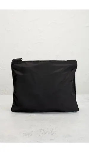 FWRD RENEW Prada Tessuto Flat Messenger Bag