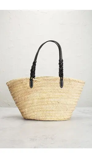 FWRD RENEW Prada Raffia Tote Bag