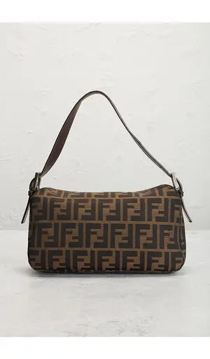 FWRD RENEW Fendi Zucca Shoulder Bag