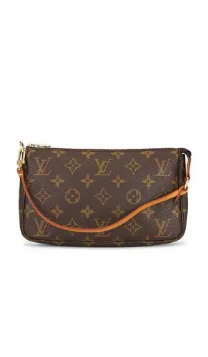 FWRD RENEW Louis Vuitton Monogram Pochette Accessoires Shoulder Bag - Brown