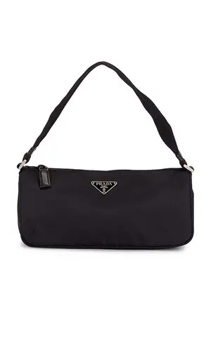 FWRD RENEW Prada Tessuto Pouch - Black